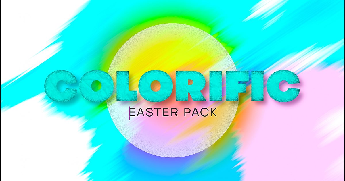 Colorific Easter Title Pack