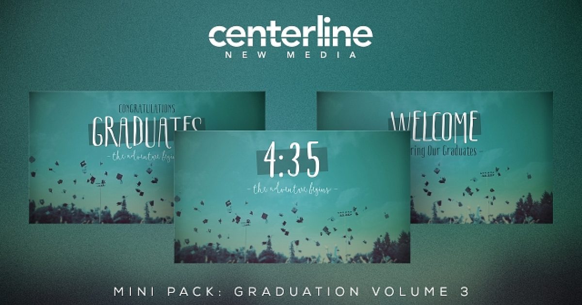 Mini Pack: Graduation Vol. 3