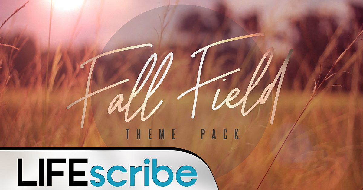 Fall Field Theme Pack