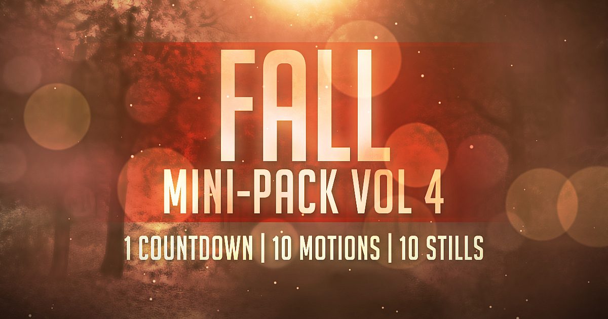 Fall Mini-Pack Volume 4