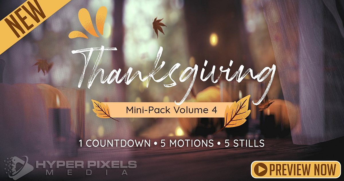 Thanksgiving Mini-Pack: Volume 4