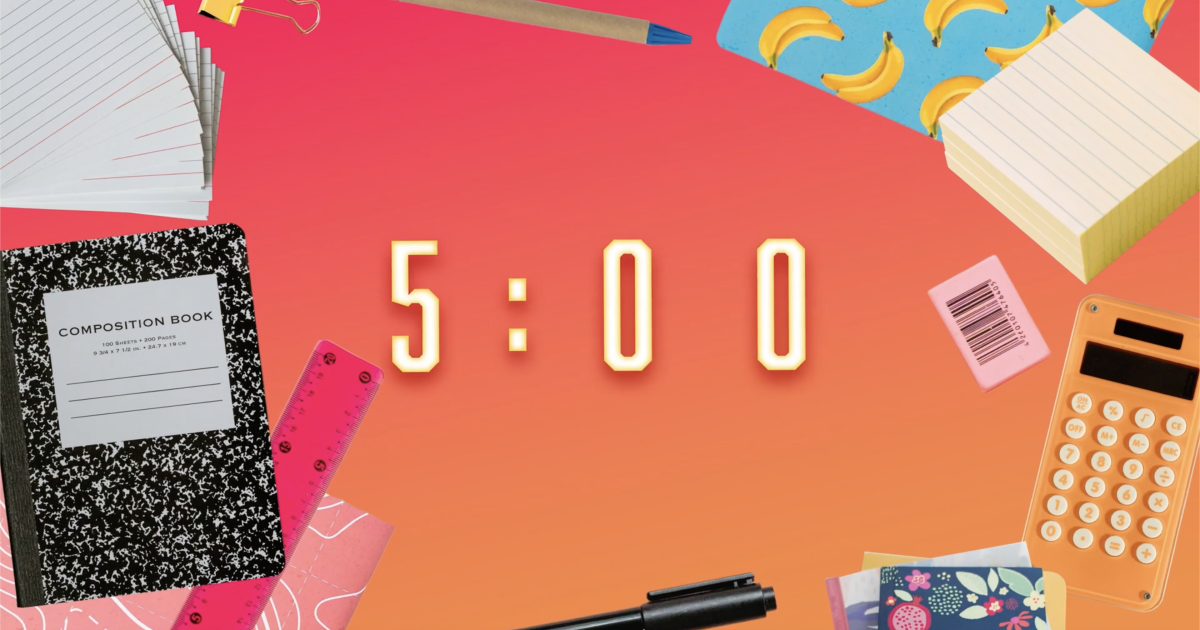 Back To School Collage Countdown