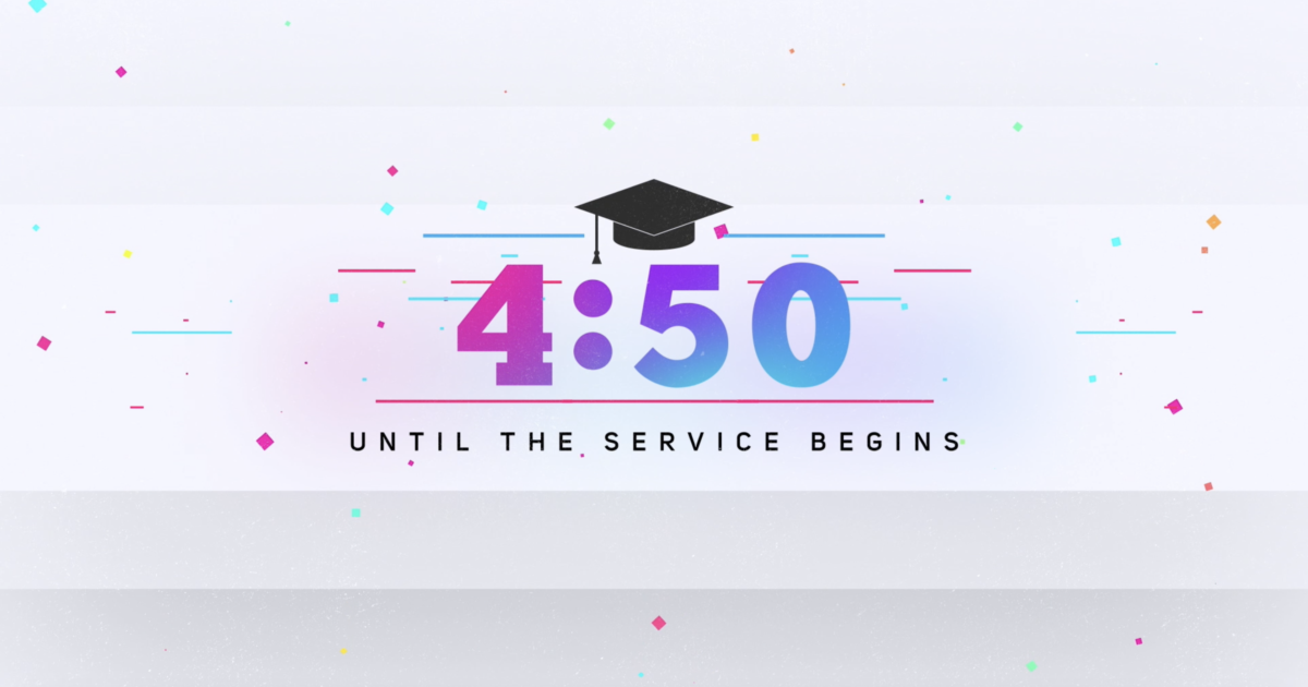 Colorful Graduation Countdown