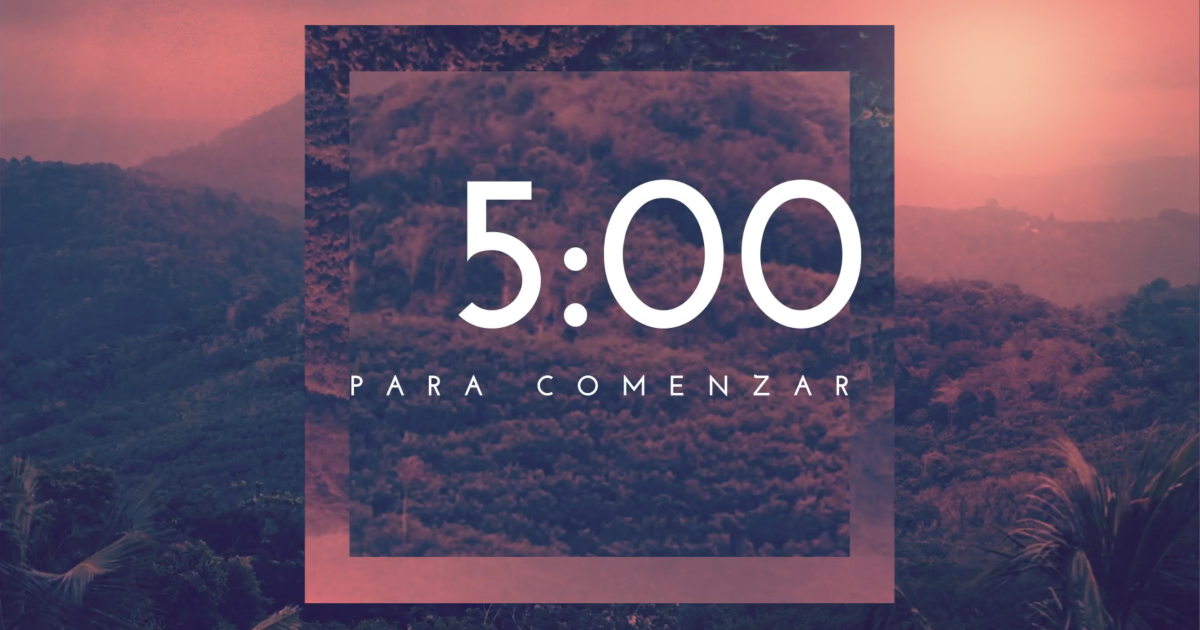 Creation Sings Countdown Spanish