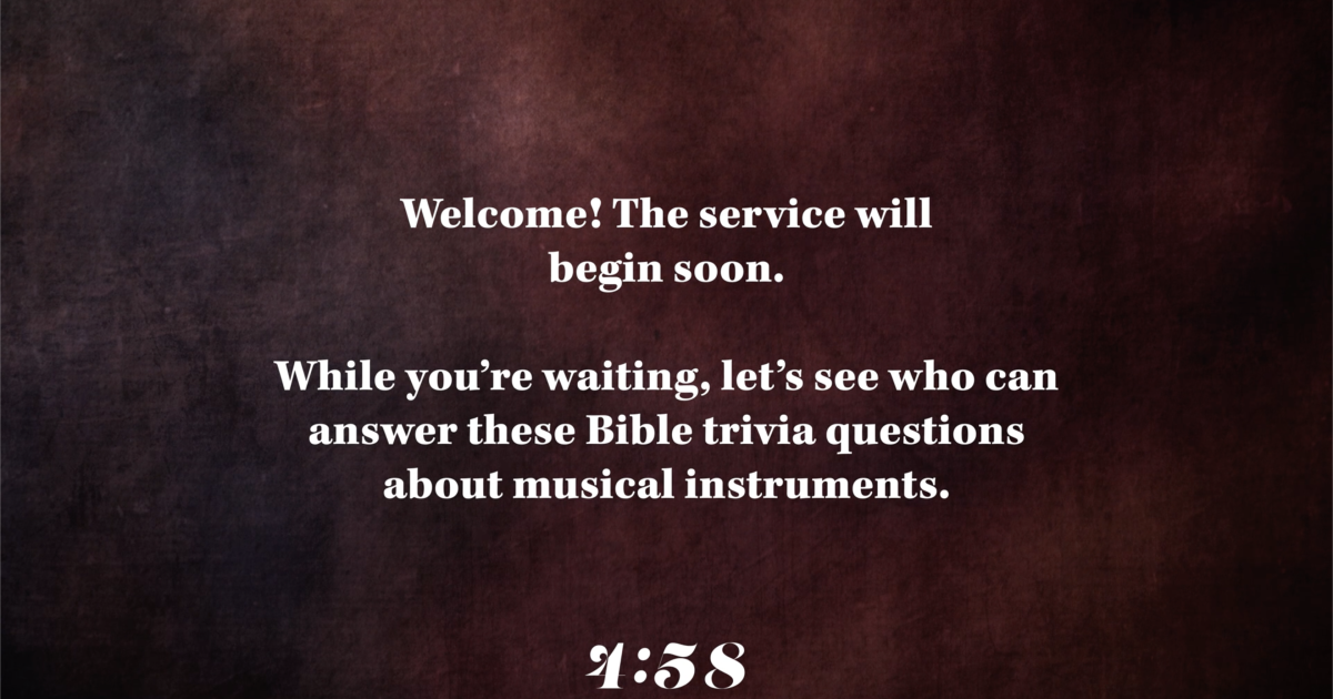 Muted Textures Trivia Countdown