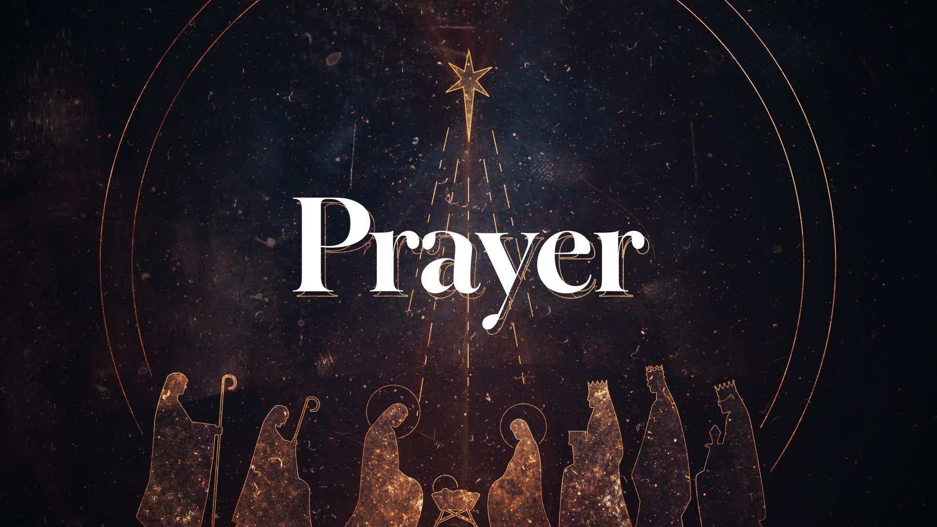 Christmas Elegance Prayer | Motion Video Background