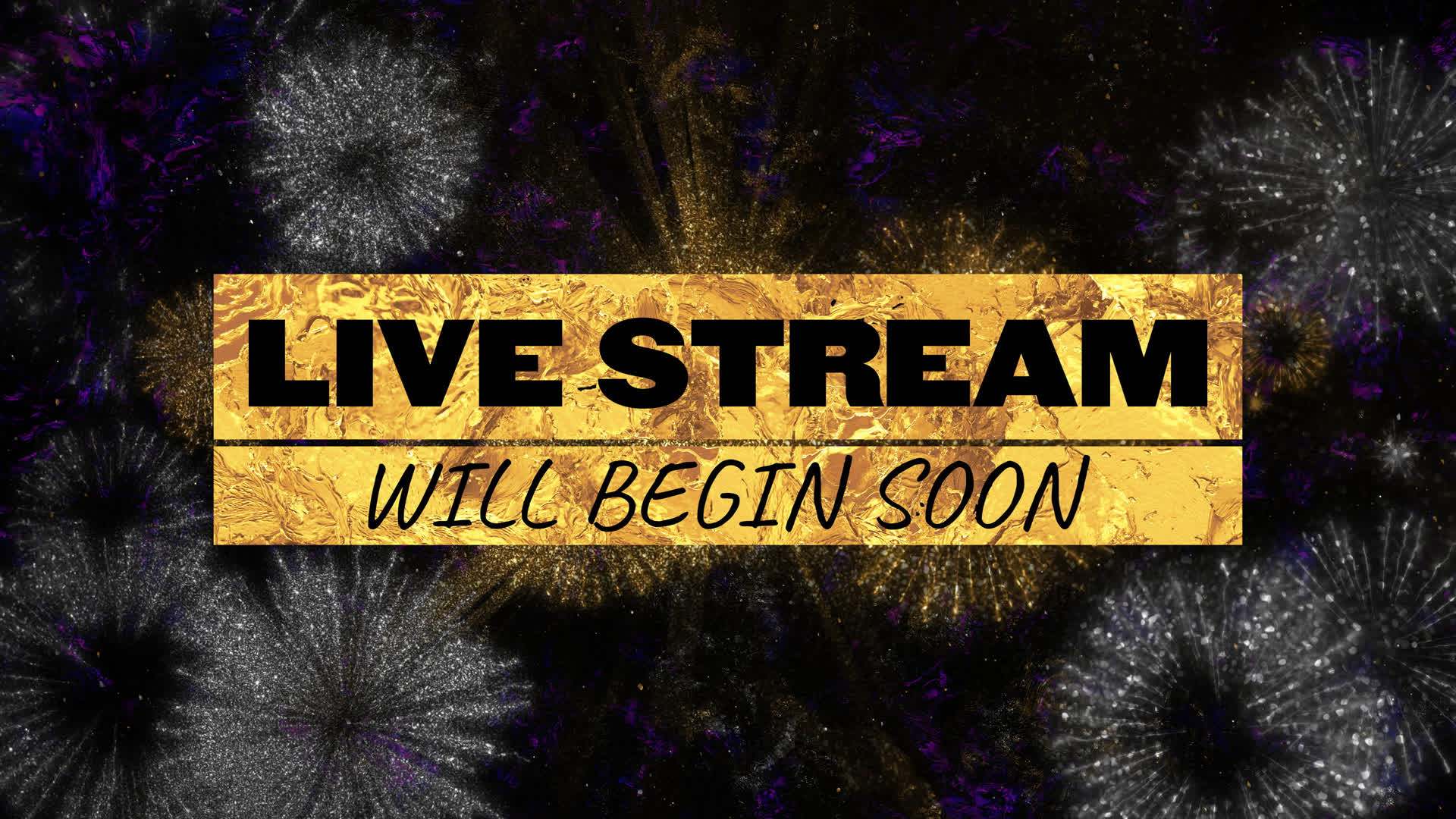 Sparkle Live Stream | Motion Video Background