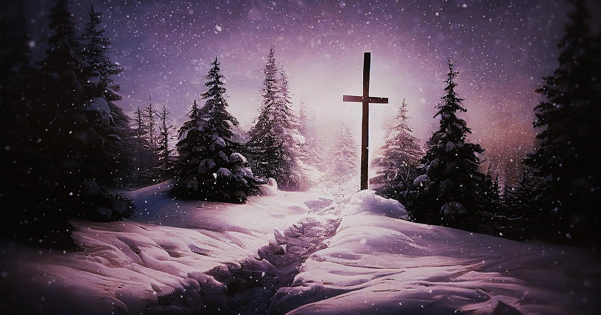 Another Winter Journey Snow Cross | Motion Video Background