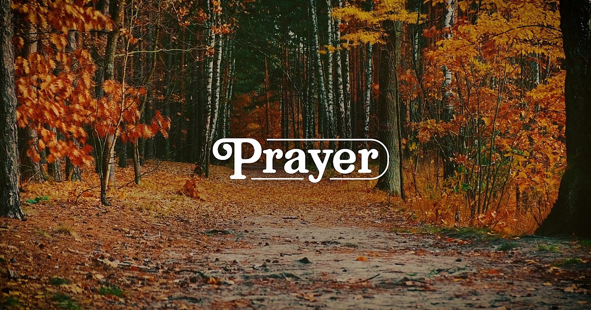 Autumn Colors Prayer | Motion Video Background