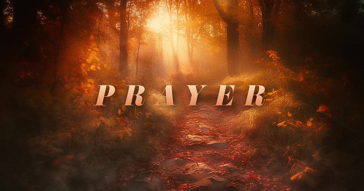 Autumn Path Prayer | Motion Video Background