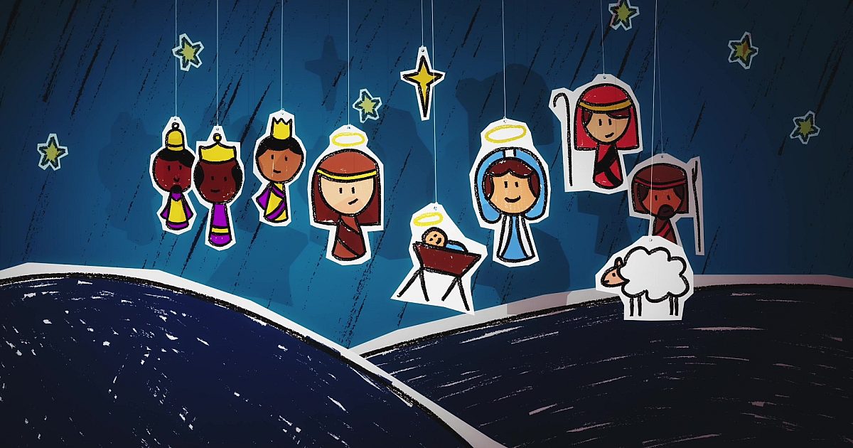 Christmas Pageant Nativity | Motion Video Background