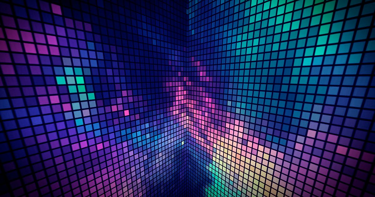 Color Grid 12 | Motion Video Background