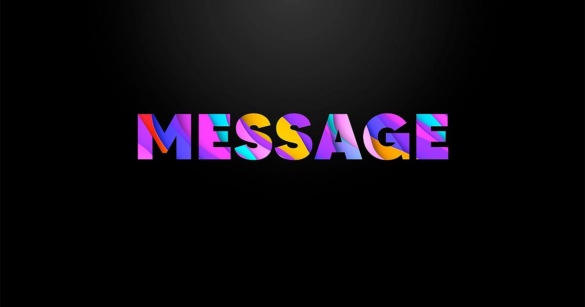 Colorgrade Message | Motion Video Background