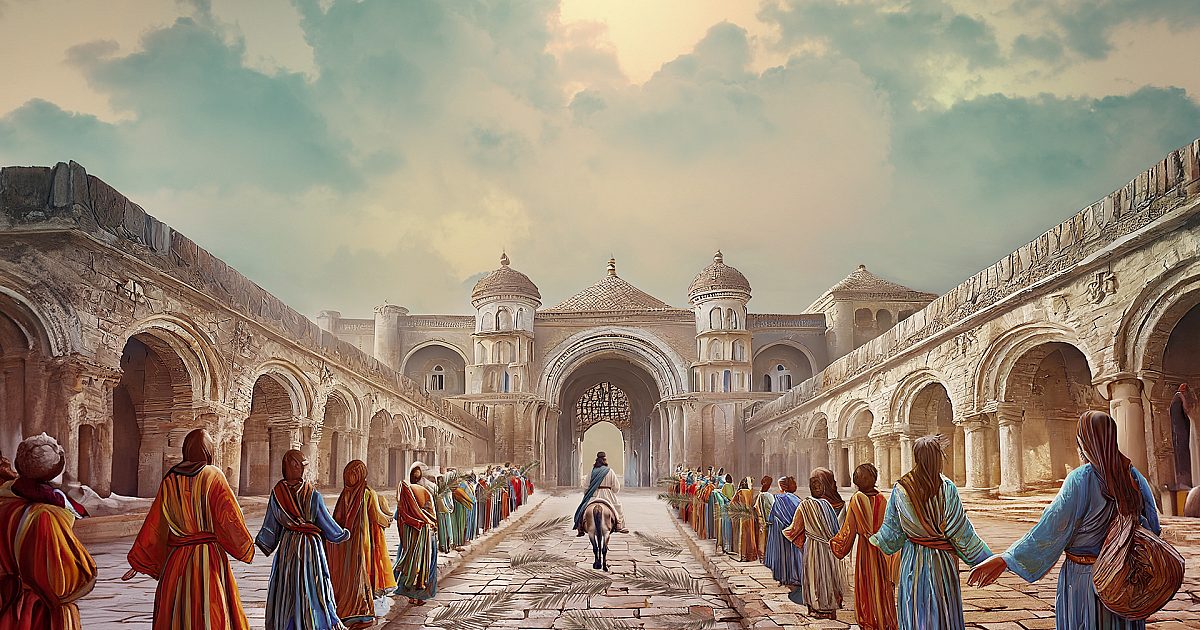 Easter Story Triumphal Entry | Motion Video Background