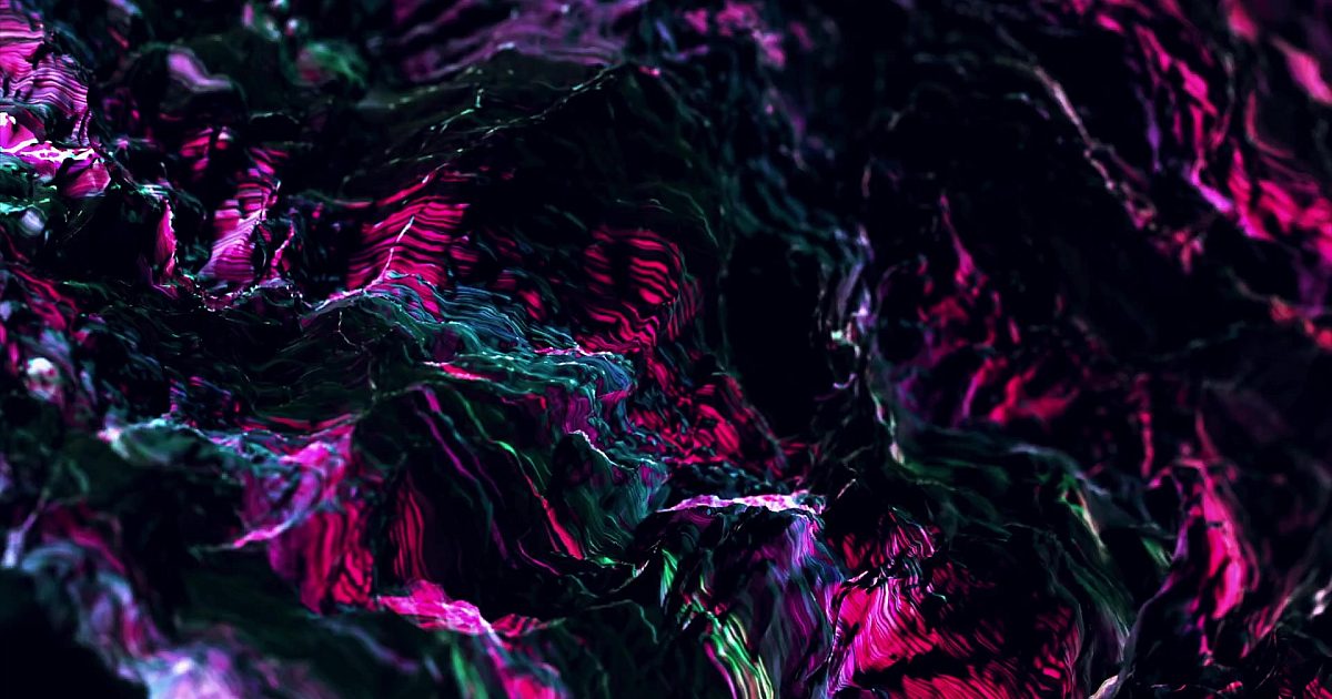 Electric Ocean Choppy | Motion Video Background