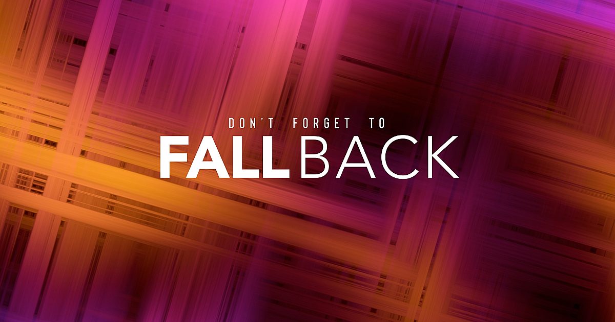 Glowlines Fall Back | Motion Video Background