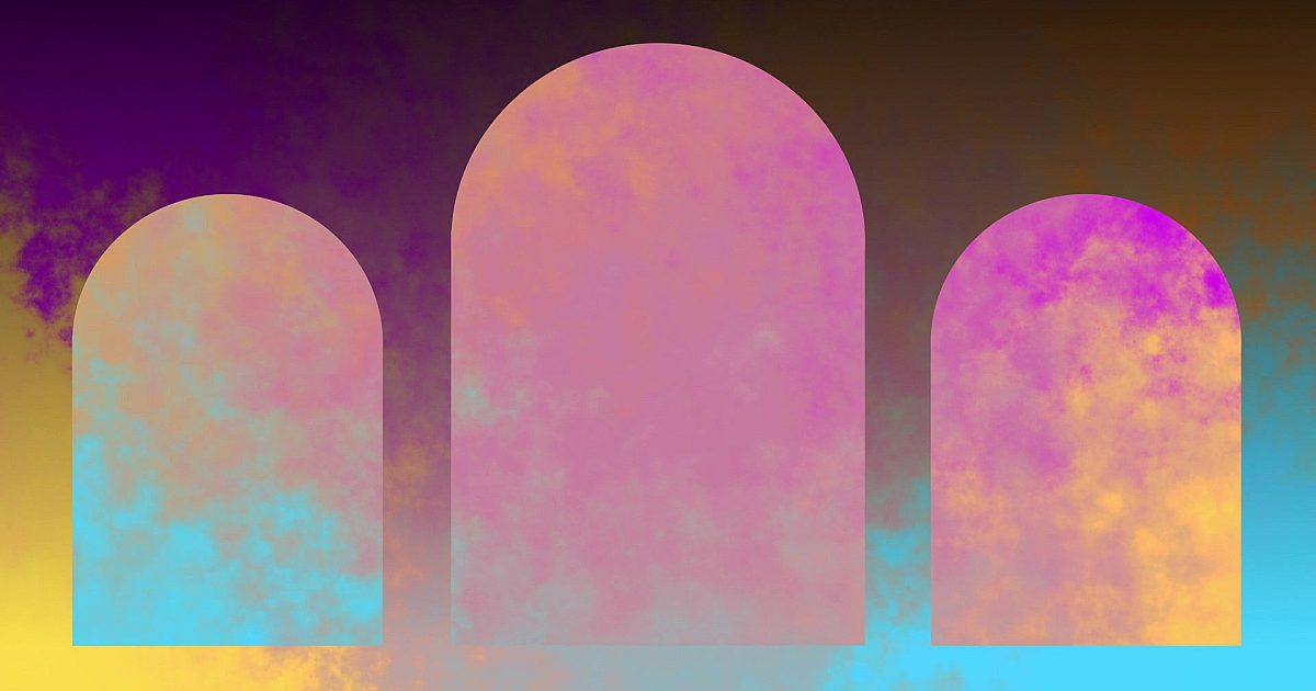 Gradient Arches 01 | Motion Video Background