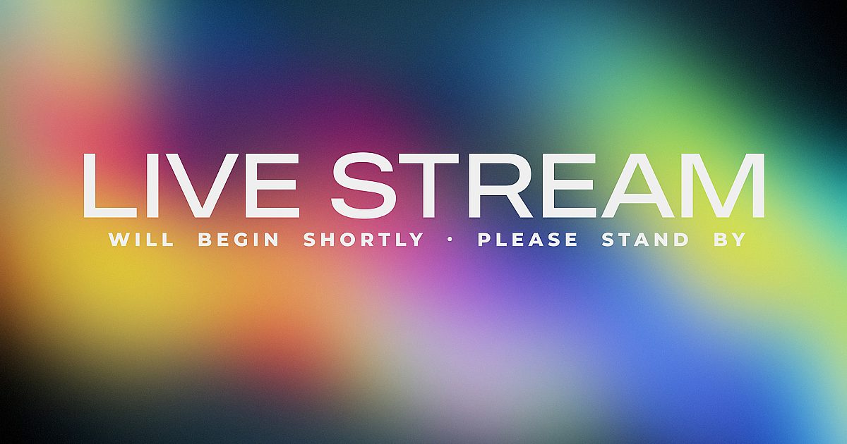 Gradient Light Live Stream | Motion Video Background