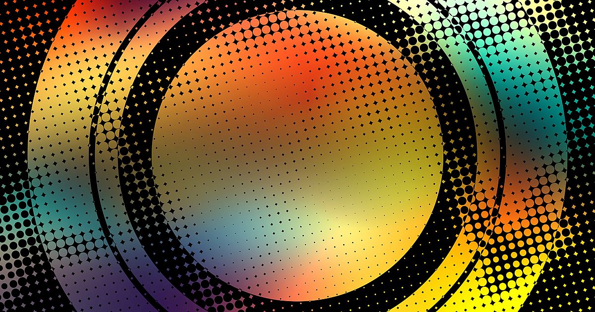 Halftones Gradient 10 | Motion Video Background