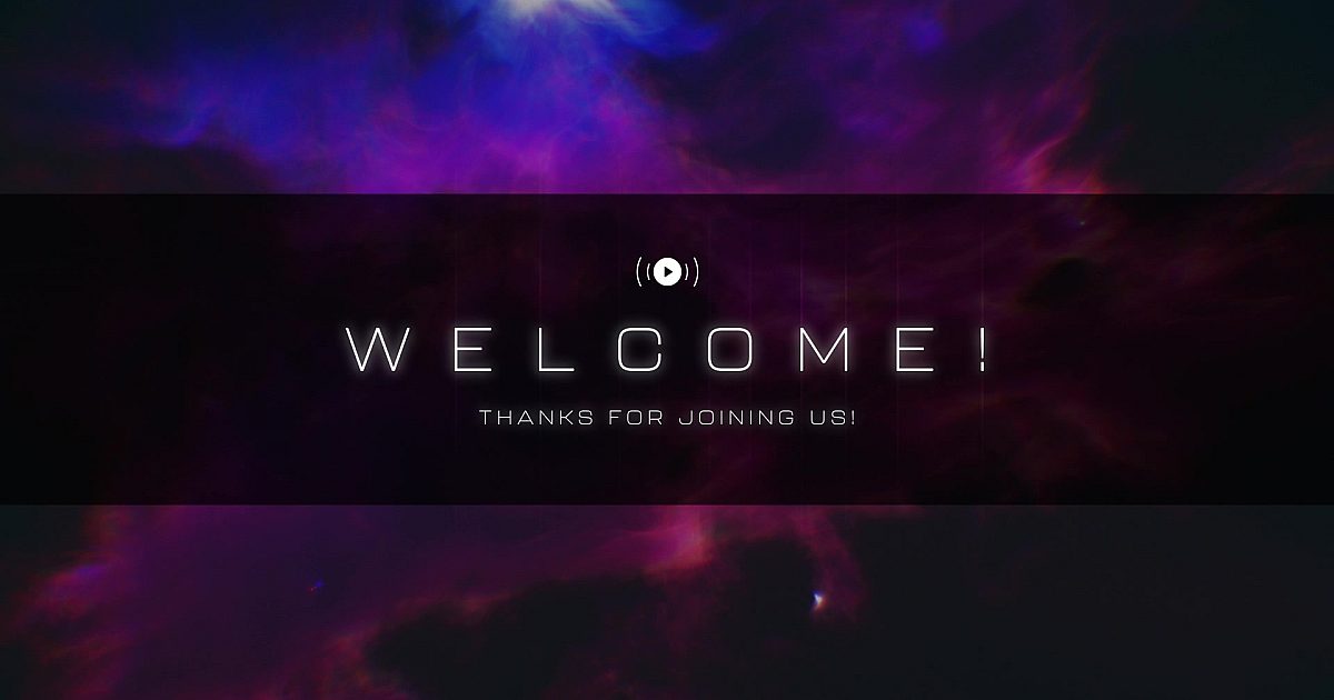Illumination Welcome Stream | Motion Video Background