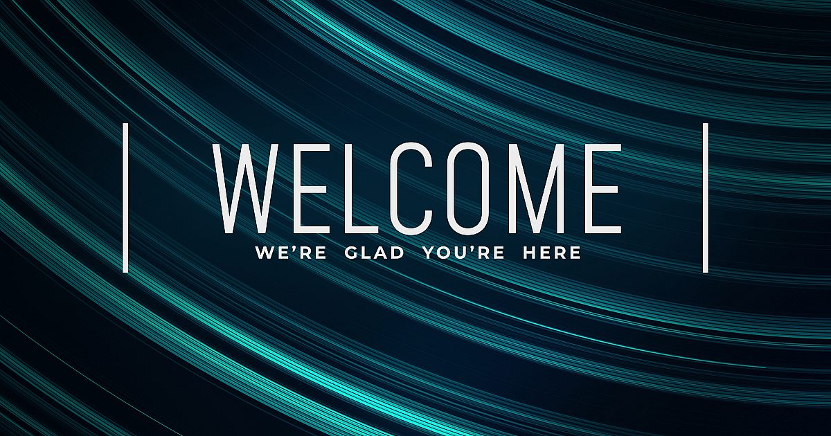 Linear Wave Welcome | Motion Video Background