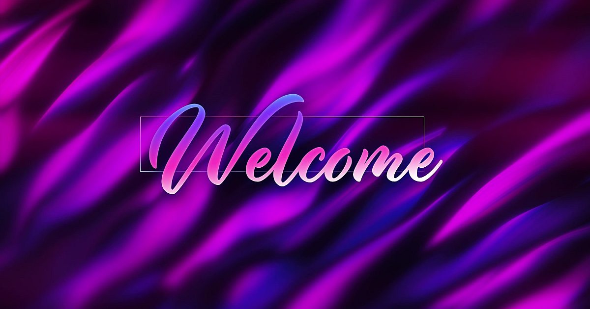 Love Swirls Welcome | Motion Video Background
