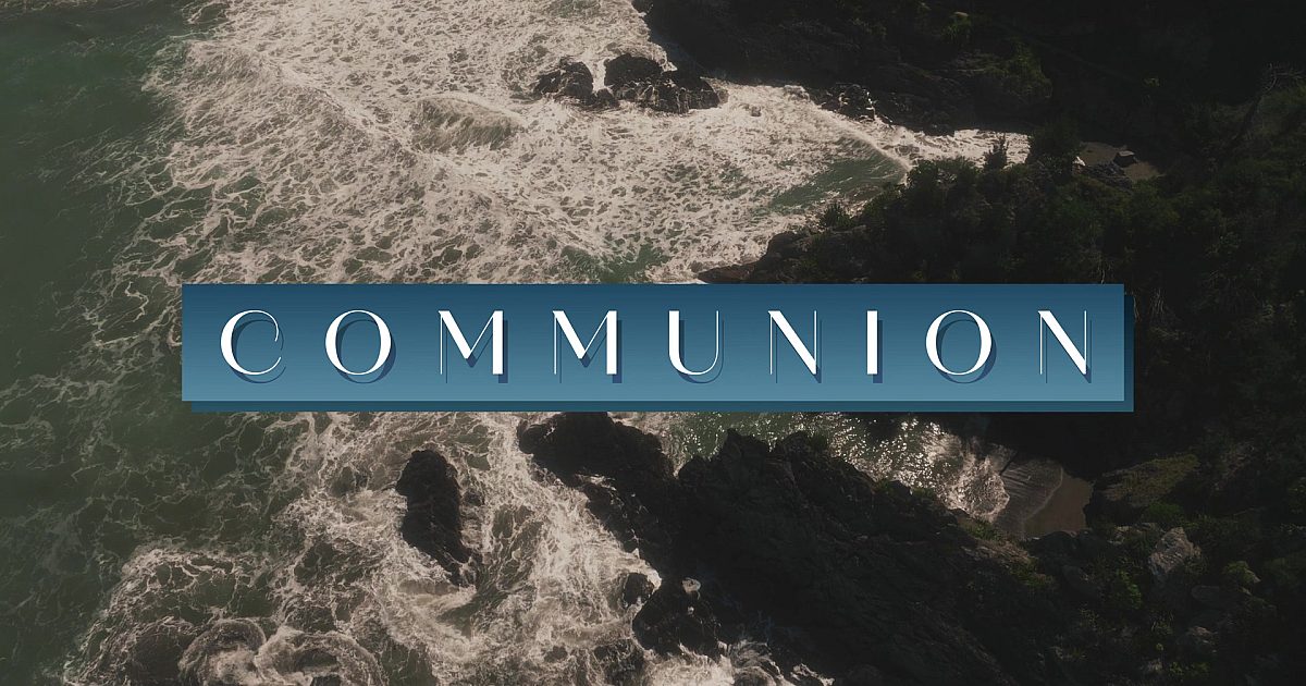 Oceanfront Communion | Motion Video Background