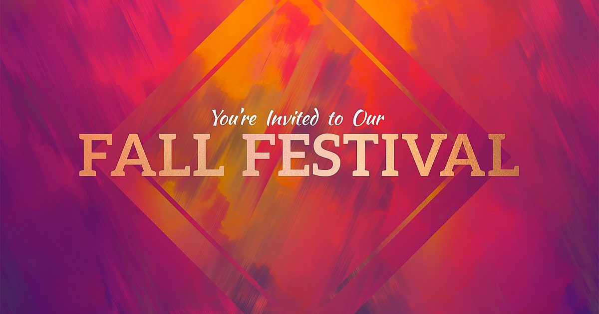 Painted Fall Festival | Motion Video Background