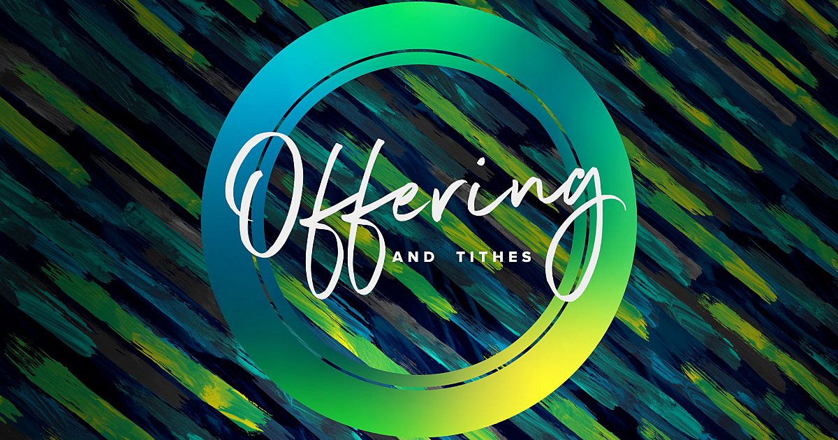 Palm Sunday Color Brush Offering | Motion Video Background