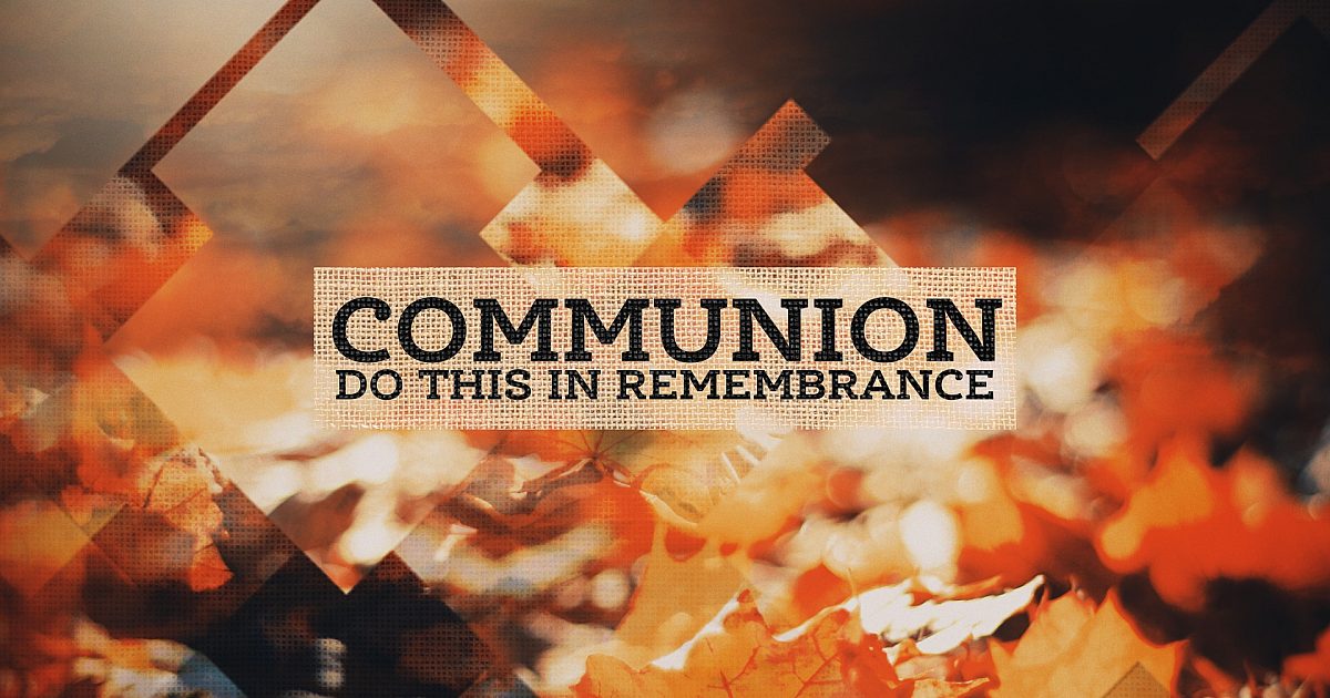 Rustic Autumn Communion | Motion Video Background