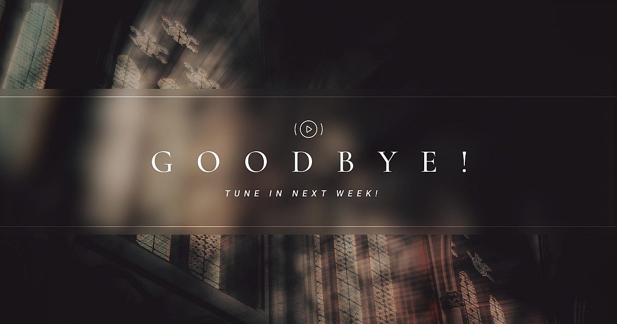 Soaring Glass Goodbye Stream | Motion Video Background