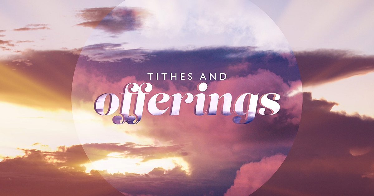Spring Nature Tithes And Offerings | Motion Video Background