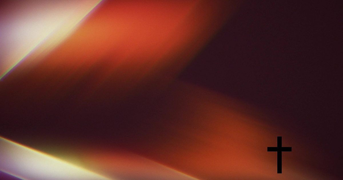 Subtle Light Split Cross | Motion Video Background