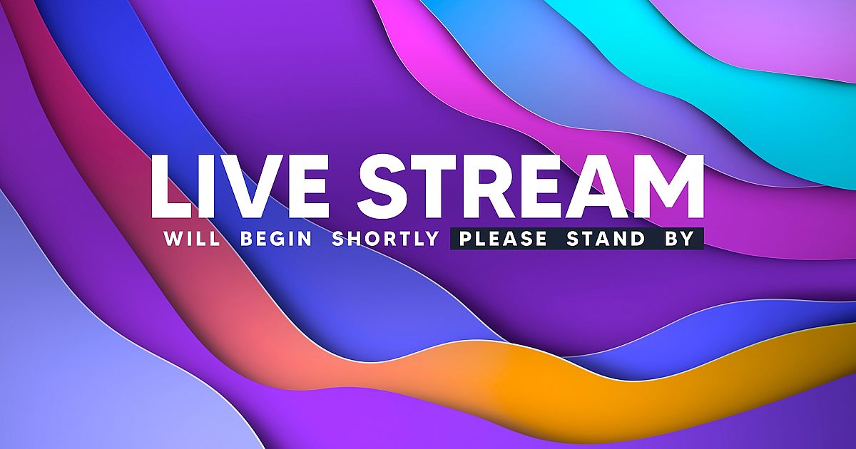 Waveflow Live Stream | Motion Video Background