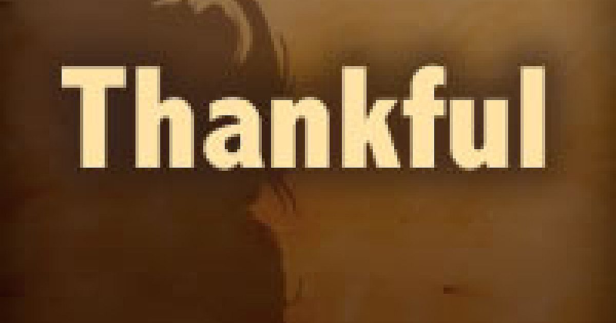 Thankful