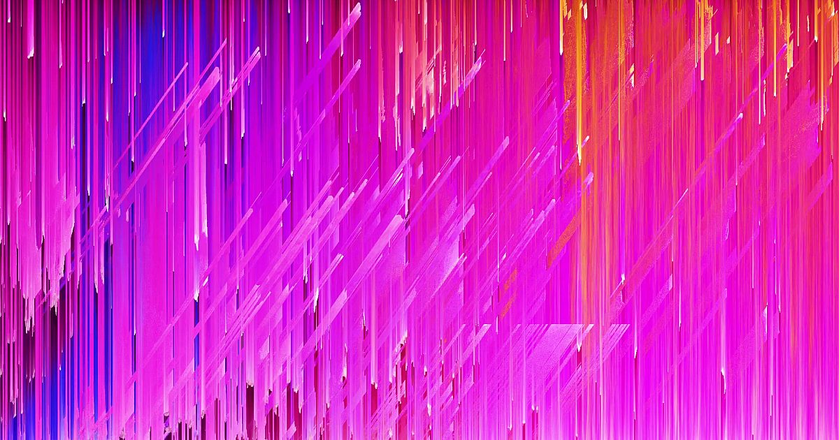 Color Strokes Sunset | Motion Video Background