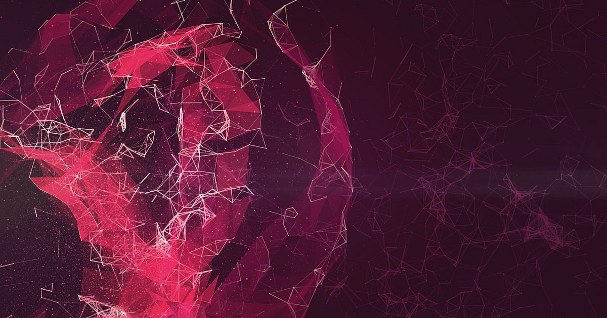 Cosmic Web Red | Motion Video Background
