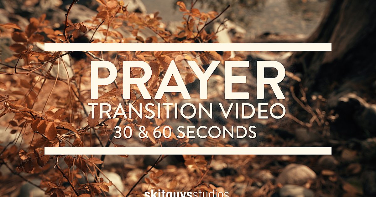 Fall Transition Pack 3: Prayer
