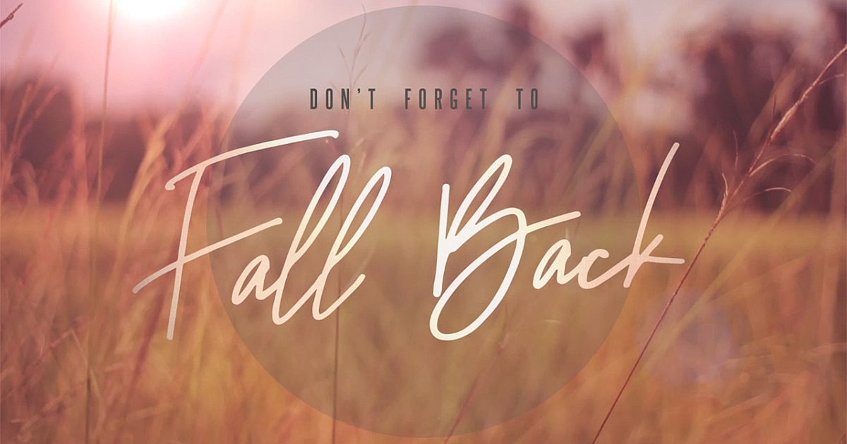 Fall Field Fall Back | Motion Video Background
