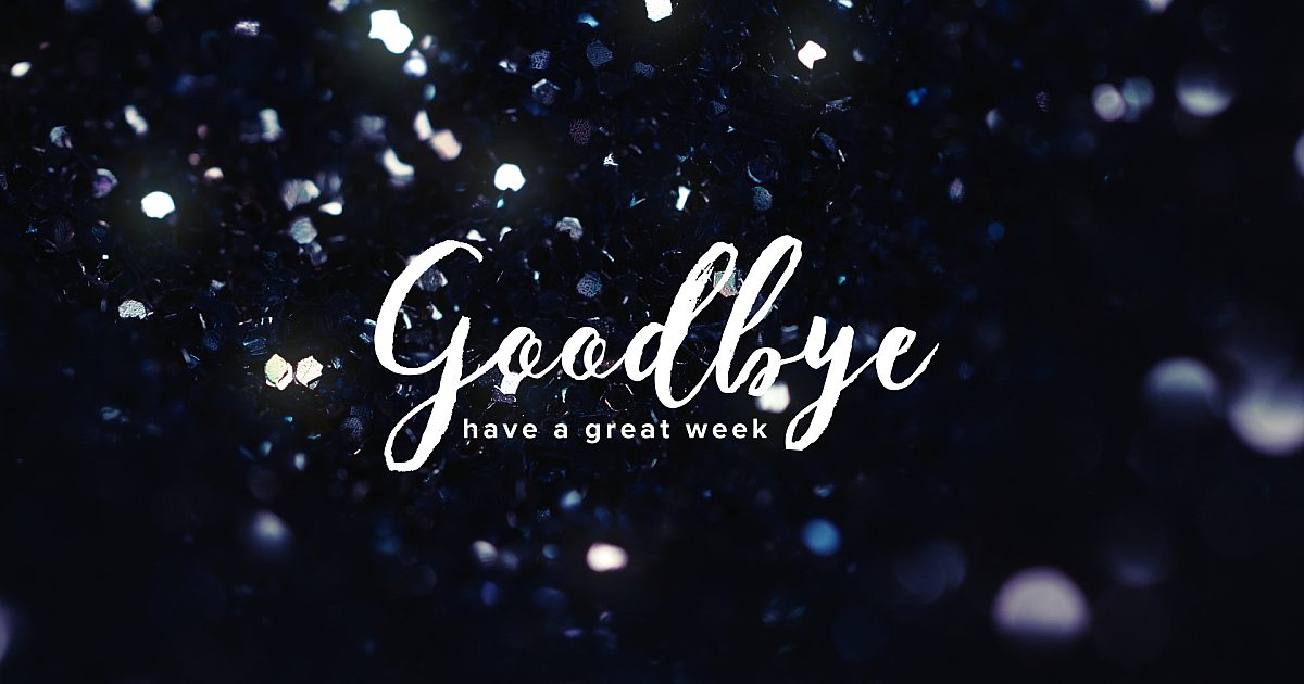Glitter Light Goodbye | Motion Video Background