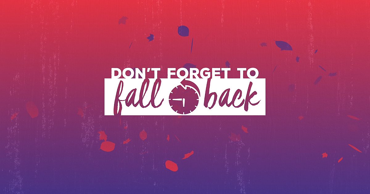 Gradient Leaves Fall Back | Motion Video Background