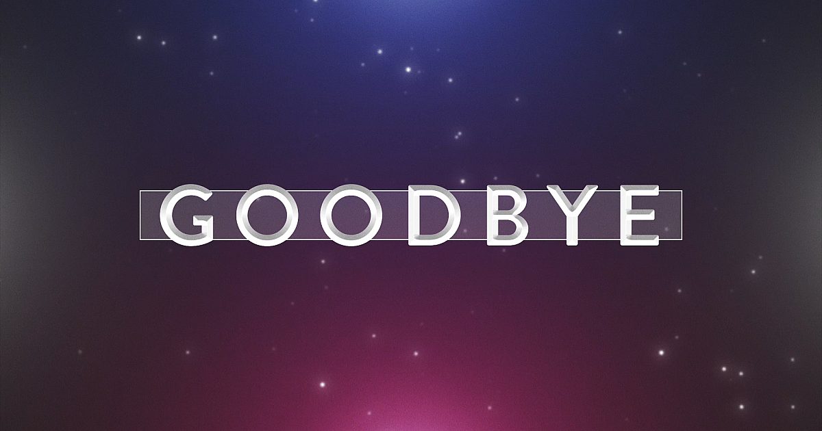 Joyful Lights Goodbye | Motion Video Background