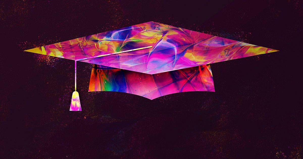 Painted Graduation 02 | Motion Video Background