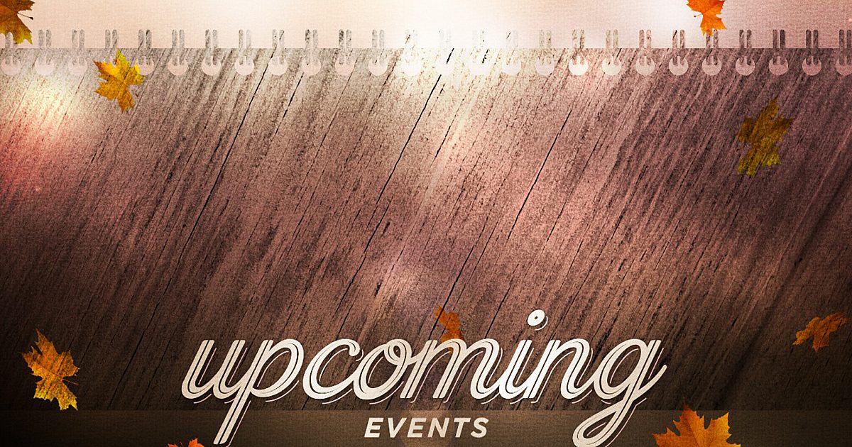 Woodgrain Upcoming Events | Motion Video Background