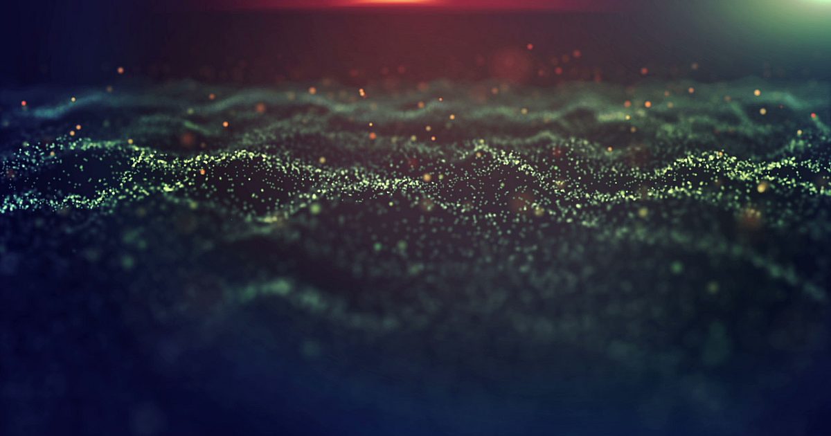 Particle Wave Loop | Motion Video Background