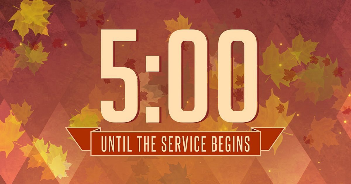 Thanksgiving Countdown