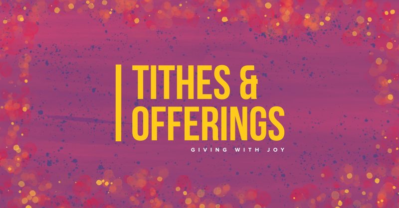 Tithes And Offering Slide